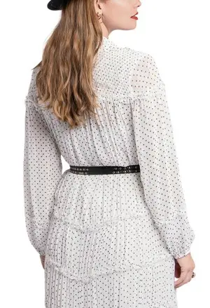 OLD TREND Ficus Studded Leather Belt