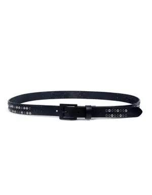 OLD TREND Ficus Studded Leather Belt