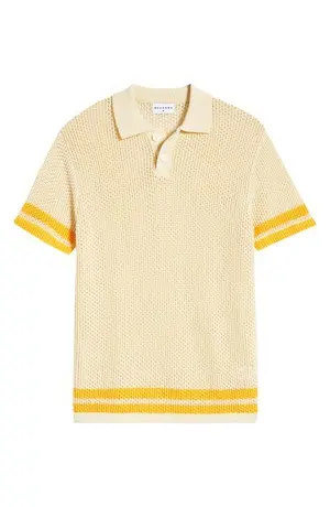 MAVRANS Open Knit Polo