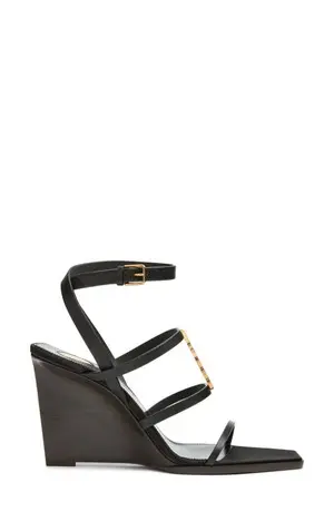 Saint Laurent Nicla Wedge Sandal
