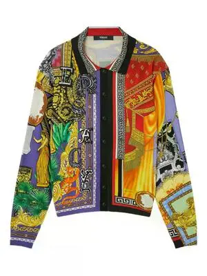Versace Long Sleeve Cardigans For Men
