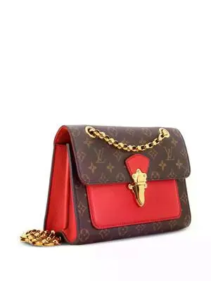 LOUIS VUITTON Victoire Handbag Monogram Canvas And Leather - Brown
