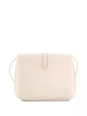 Celine Folco Triomphe Coated Canvas Medium Crossbody Bag - Brown
