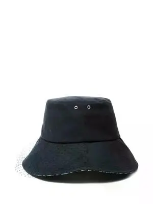 Dior Teddy-d Eyelet Bucket Hat - Black