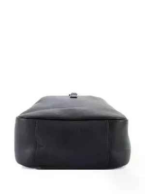 Saint Laurent Le 5 A 7 Supple Leather Small Hobo Bag - Black