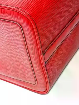 LOUIS VUITTON 1990 Speedy 30 Tote - Red