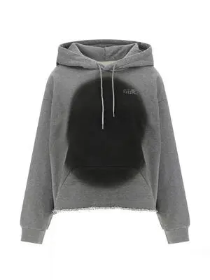 MAISON MARGIELA Printed Hoodie - Grey