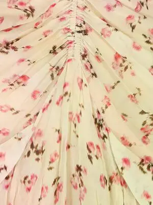 Isabel Marant Étoile Floral-print Ruched Midi Dress