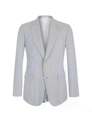 FURSAC Striped Single-breasted Blazer