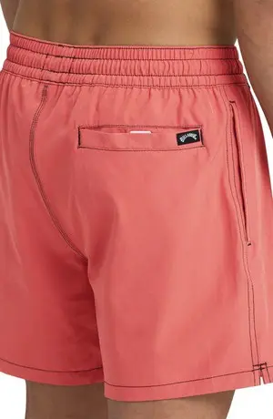 BILLABONG Lineup Solid Lb Board Shorts - Bright Pink