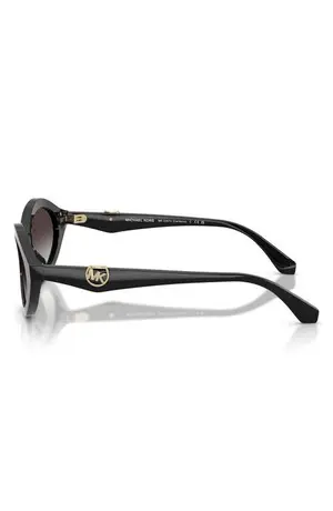 Michael Kors Carlazzo 55mm Gradient Oval Sunglasses