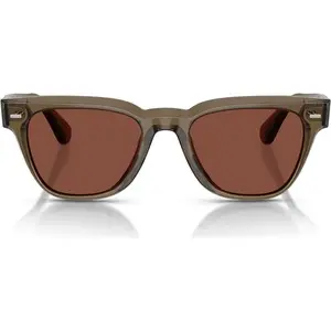Oliver Spencer Rueny Pillow Sunglasses - Hazel/burgundy