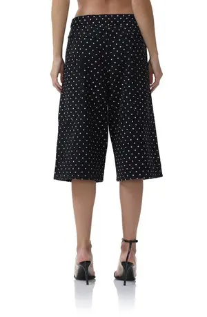 AFRM Conrad Polka Dot Bermuda Shorts