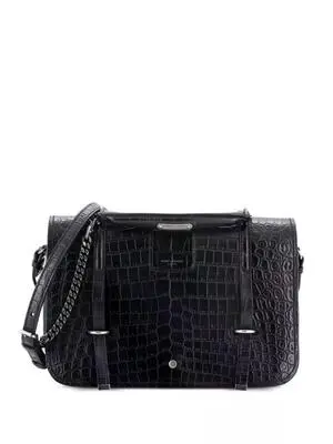Croc Effect Cross Body Bags
