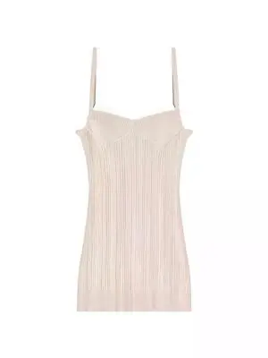 DIESEL® Mini M-zandra Ribbed Dress - Neutrals