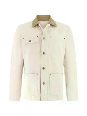Boggi Milano Collar Buttoned Shirt Jacket