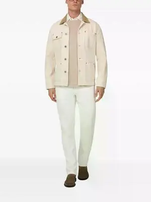 Boggi Milano Collar Buttoned Shirt Jacket