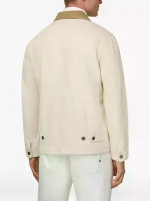 Boggi Milano Collar Buttoned Shirt Jacket