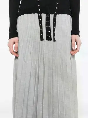 JNBY Pleated Midi Skirt