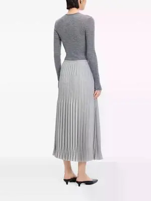 JNBY Pleated Midi Skirt