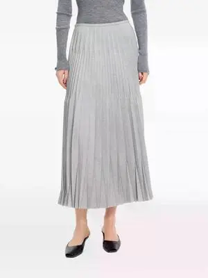 JNBY Pleated Midi Skirt