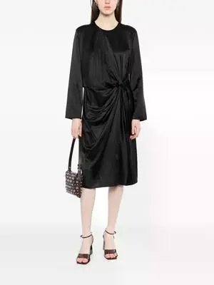 JNBY Silk Long Sleeve Dress