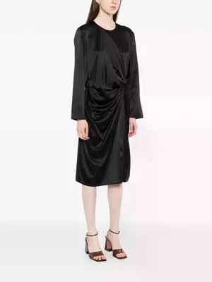 JNBY Silk Long Sleeve Dress