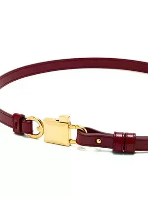 Dolce & Gabbana Padlock Buckle Belt