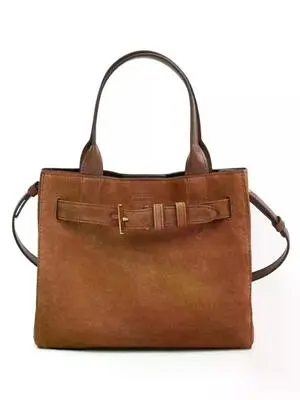 Tote Bags with Buckle Details