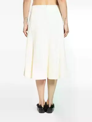 JIL SANDER A-line Midi Skirt