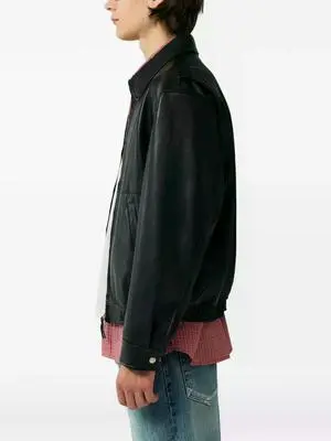 DUNST Drizzler Leather Jacket - Black