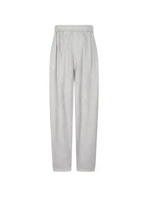 CROQUIS Cotton Drawstring Pants - Grey