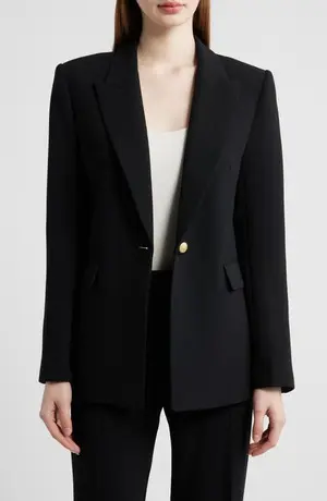 Kobi Halperin Rue Longline Blazer - Black