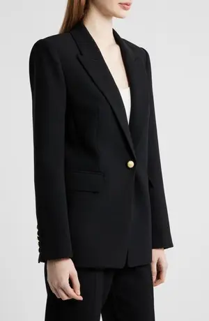 Kobi Halperin Rue Longline Blazer - Black