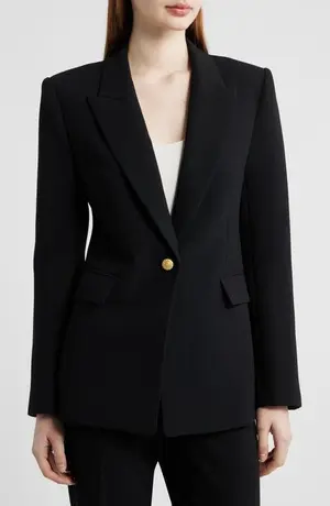 Kobi Halperin Rue Longline Blazer - Black