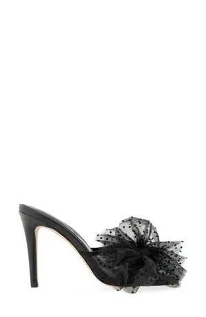 Christian Siriano Embellished Stiletto Sandals - Black