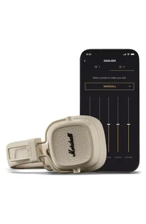 Marshall Major V Bluetooth® On-ear Headphones - Cream
