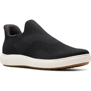 Clarks Nalle Step Sneaker - Black Knit