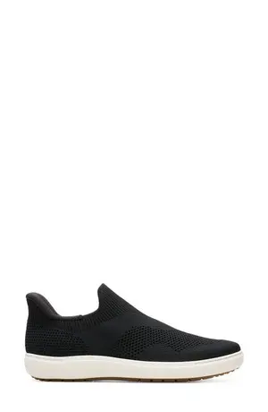 Clarks Nalle Step Sneaker - Black Knit