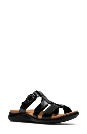 Clarks Kitly Pearl Sandal - Black Patent