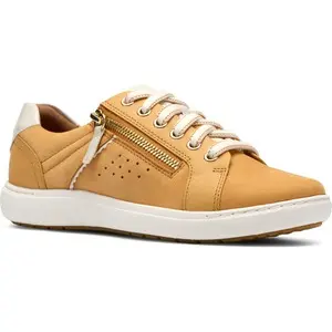 Clarks Zip Up Sneakers For Women
