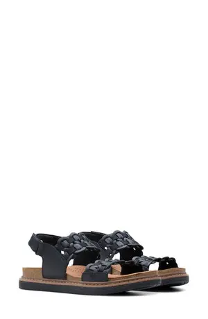 Clarks Arwell Glide Sandal - Black Comb