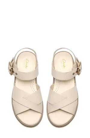 Clarks Orinoco 3 Sandal - Cream Leather