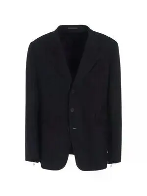 Y’s Pinstripe Three-button Blazer