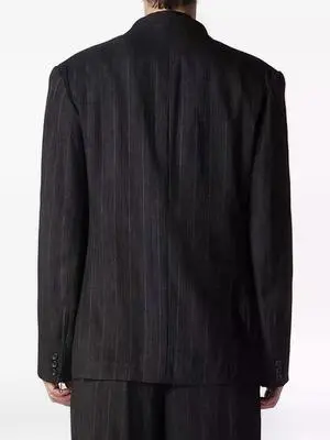 Y’s Pinstripe Three-button Blazer