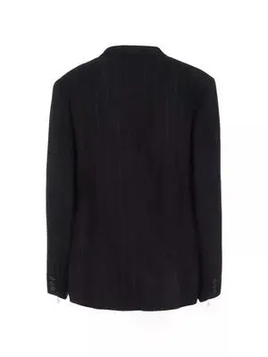 Y’s Pinstripe Three-button Blazer
