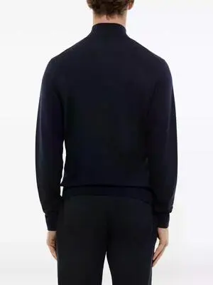 FURSAC Wool Zip-up Sweater - Blue