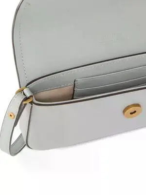 Pinko Medium Saddle Flat Shoulder Bag - Grey