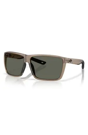 COSTA DEL MAR Rincon Ii 64mm Polarized Oversized Sunglasses
