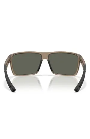 COSTA DEL MAR Rincon Ii 64mm Polarized Oversized Sunglasses